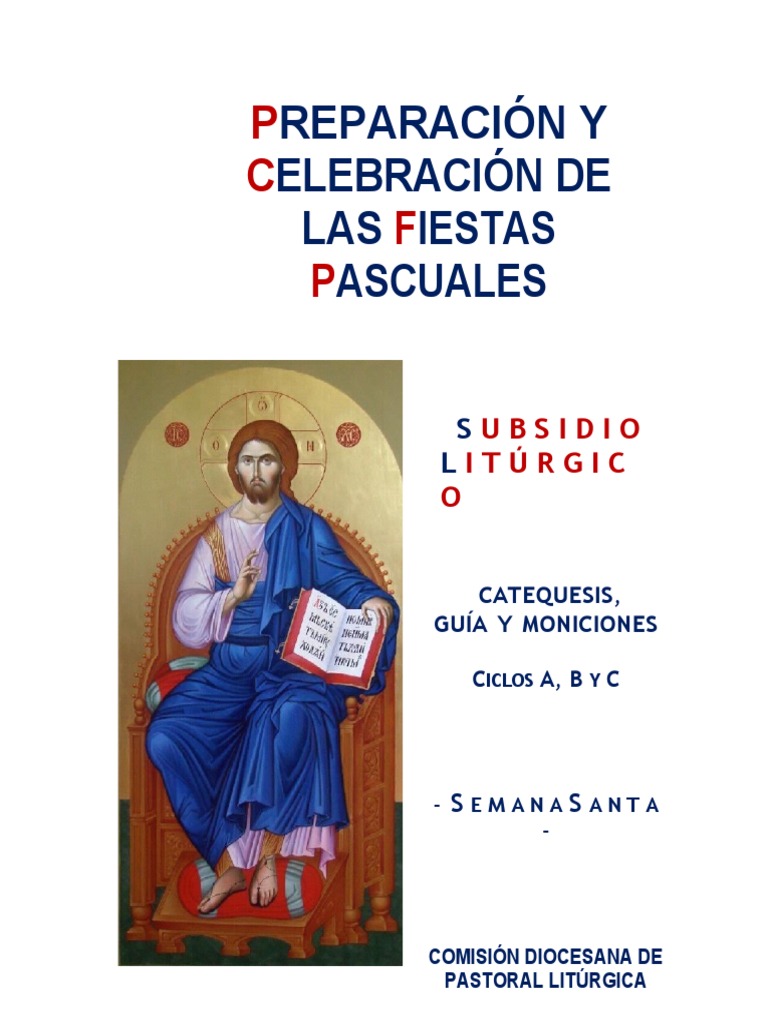 Preparación Celebración de Las Fiestas Pascuales 2022 | PDF | Misa ...
