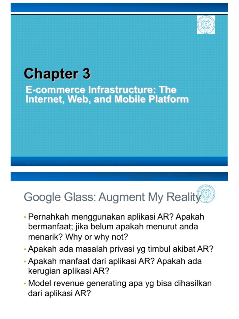 Infrastruktur E-Commerce | PDF | World Wide Web | Internet & Web