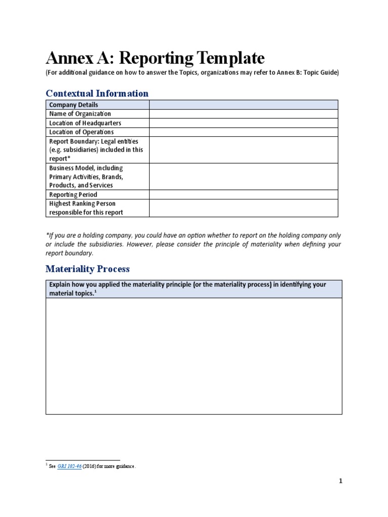 2019MCNo.4 Sustainability Reporting Guidelines Annex A Reporting ...