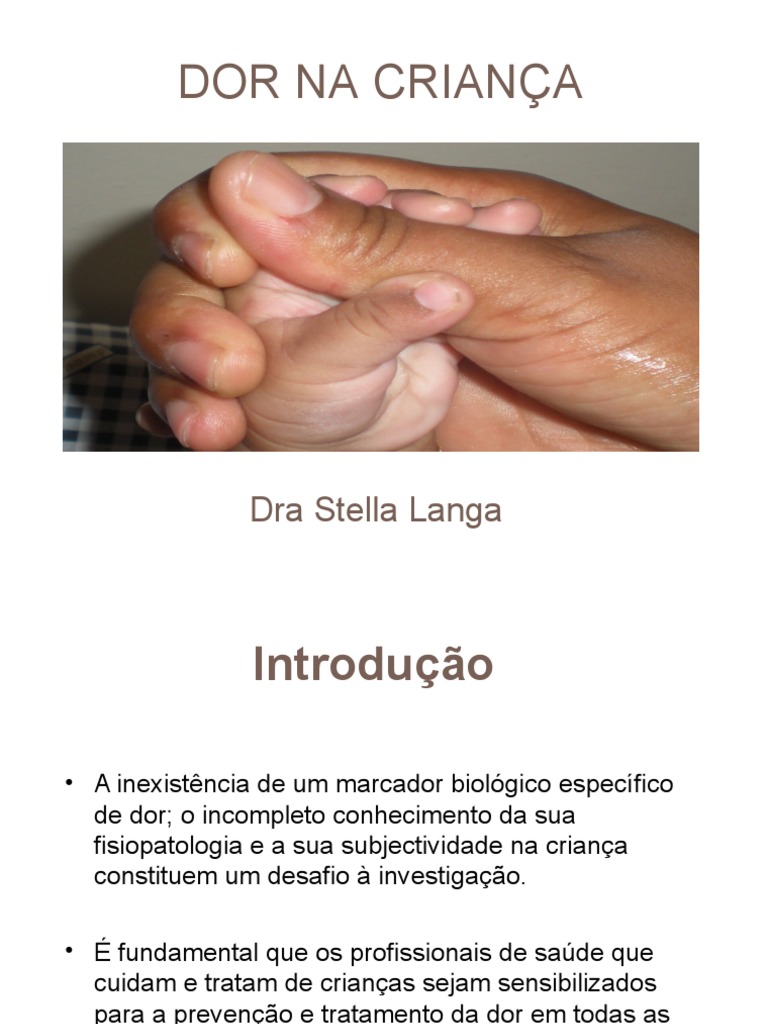 Aula 2 - Dor. EXAME1 | Download grátis PDF | Dor | Especialidades médicas