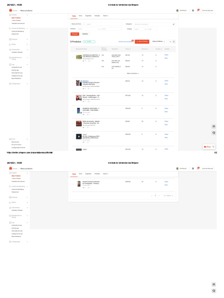 Central Do Vendedor Da Shopee - Dia 26 | PDF | Marketing | Mercado (economia)