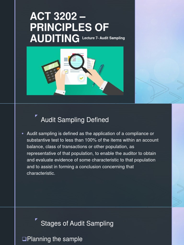 Audit Sampling | PDF | Audit | Sampling (Statistics)