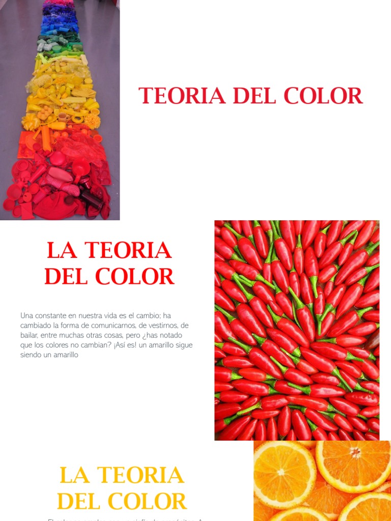 Teoria Del Color | PDF | Color | Amarillo
