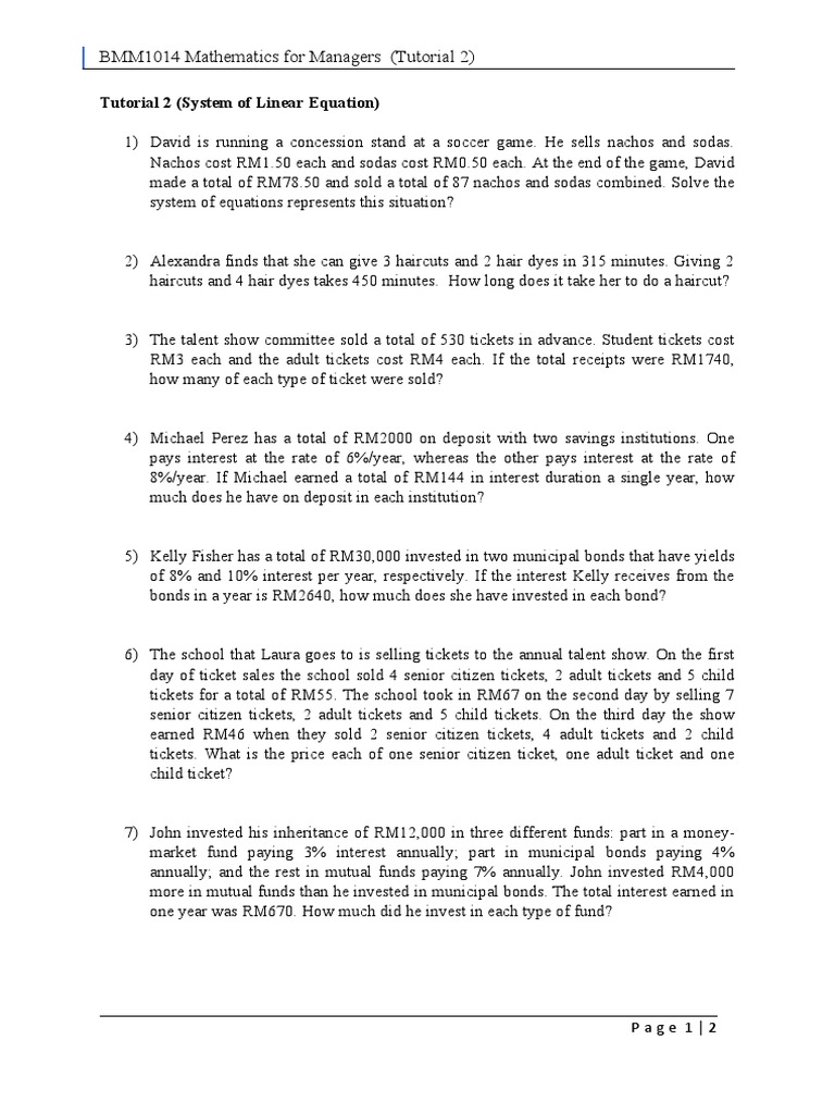 Talent Show Ticket Sales Analysis | PDF | Interest | Bonds (Finance)