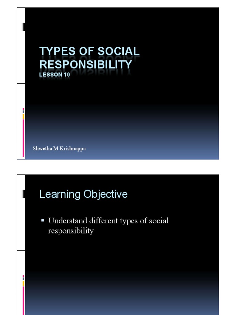 Types of CSR | PDF | Corporate Social Responsibility | Economies