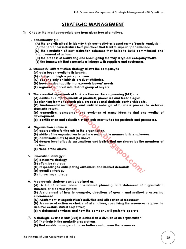 14-STRATEGIC MANAGEMENT by Mohsin | PDF | Strategic Management | Swot ...