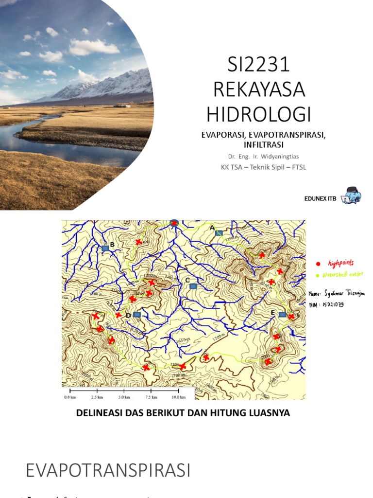 2 Evaporasi Evapotranspirasi | PDF