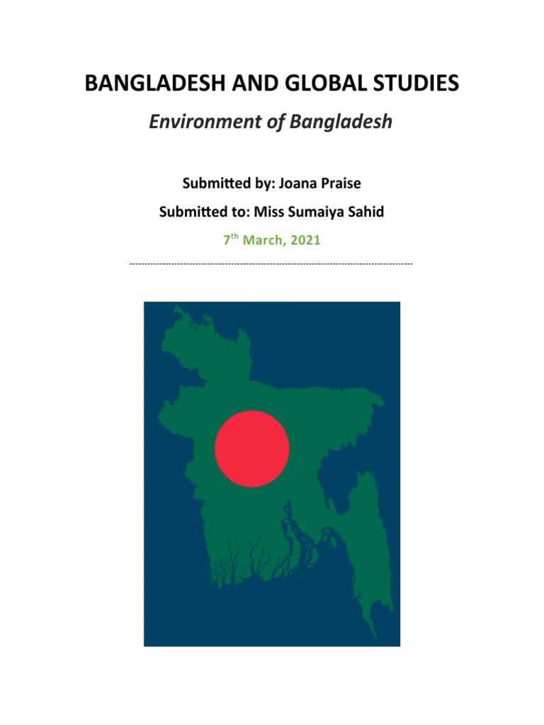 Bangladesh and Global Studies | PDF | Soil | Natural Environment