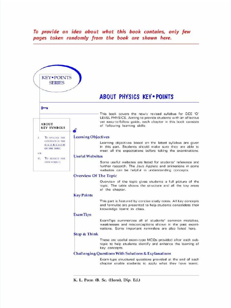 Physics Key Point | PDF