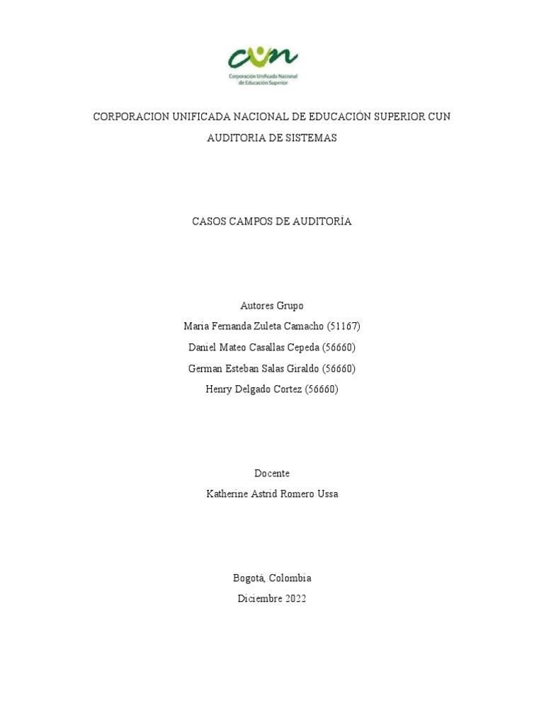 Aca2 Auditoria | PDF | Servidor (Computación) | Informática