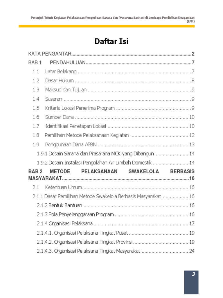 Panduan Penyediaan Sanitasi LPK | PDF | Bisnis | Komputer
