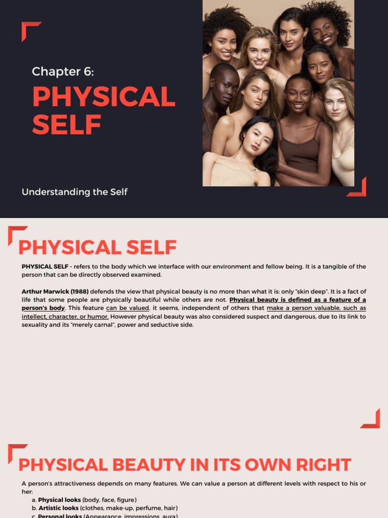 Chapter 6 Physical Self | PDF | Self Esteem | Beauty