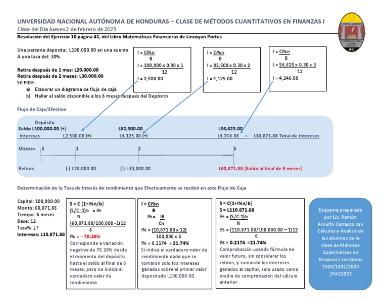 Resolución Ejercicio 10 Pag 41 Lincoyan Portus | PDF | Economias | Dinero Resolución Ejercicio 10 Pag 41 Lincoyan Portus | PDF | Economias | Dinero