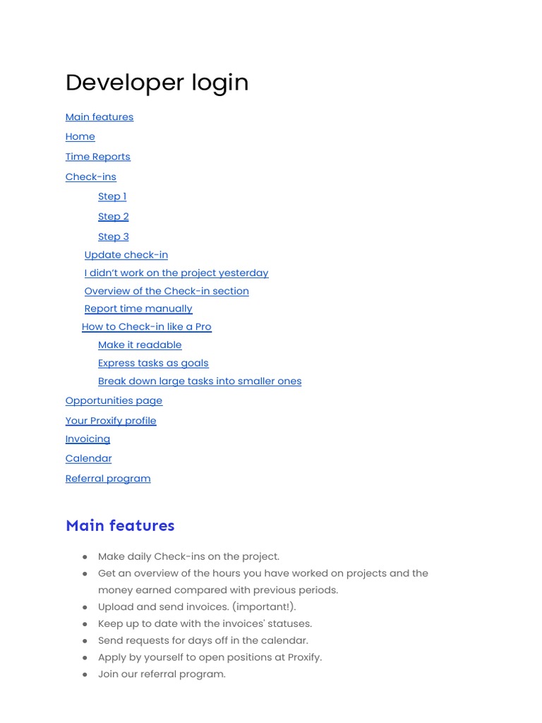 Proxify Developer Login | PDF | Computing