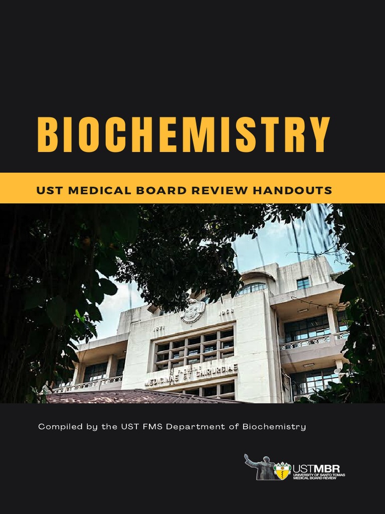 2020 UST MBR Biochemistry | PDF | Glycolysis | Electron Transport Chain