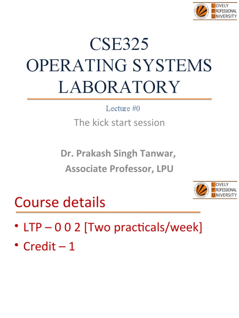 Lec0 CSE325 | PDF | Engineering | Computing