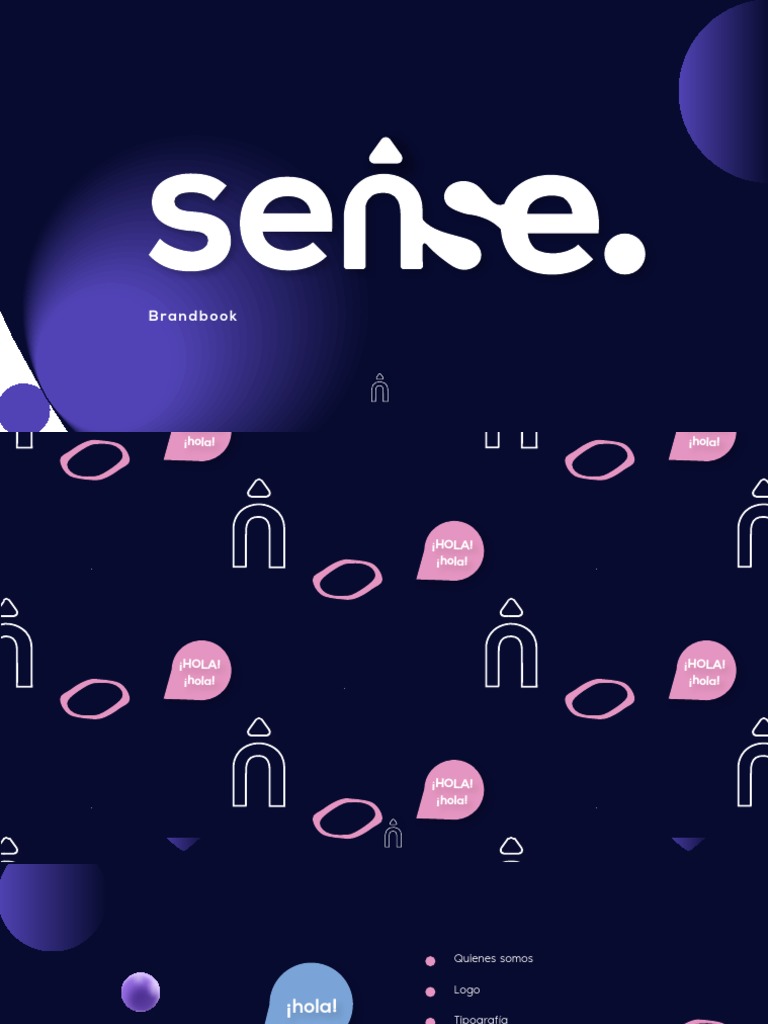 Brandbook Final Sense Web | PDF | Color | Tipografía