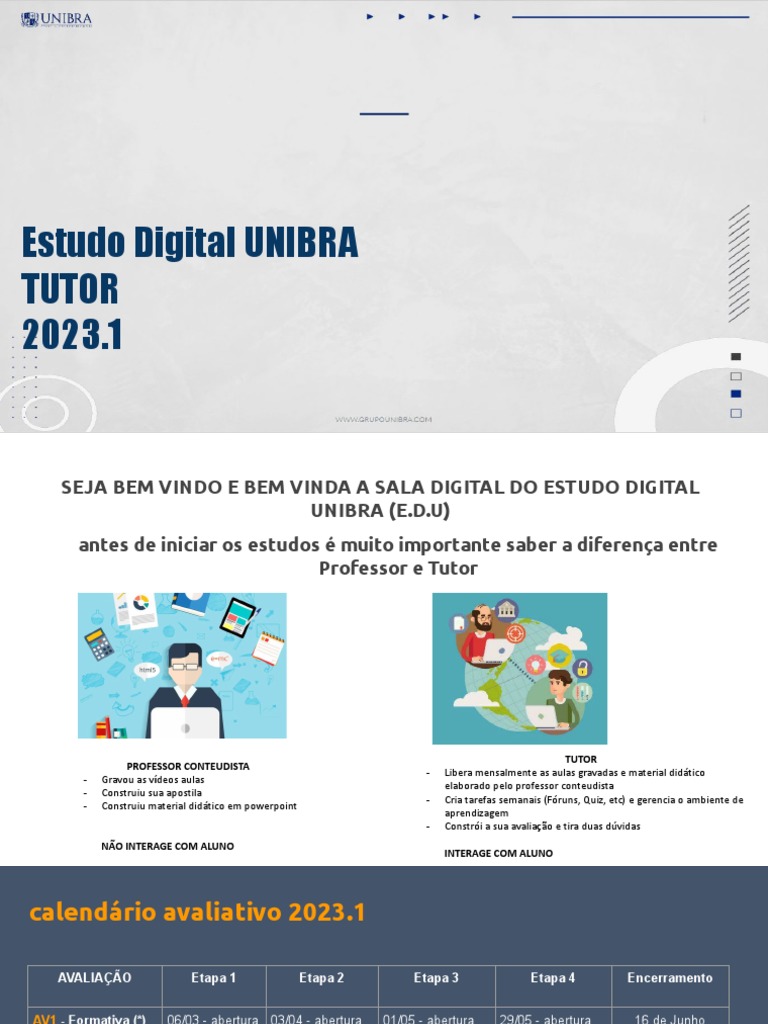 Guia do Estudante UNIBRA 2023.1 | PDF | Aprendizado