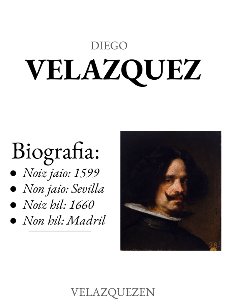Diego Velazquez | PDF