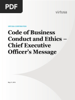 Employee Code of Conduct Company Policy PDF | PDF | Employment | Behavior