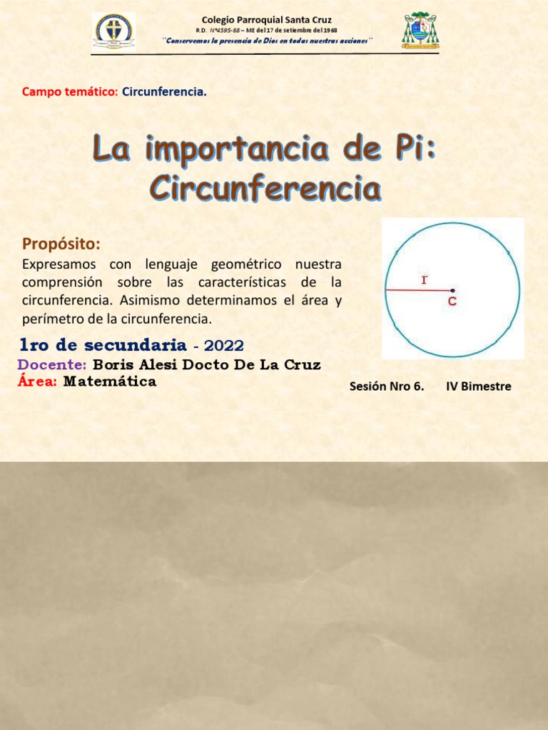 Circunferencia 1ro Secundaria Pdf Geometría Analítica Formas