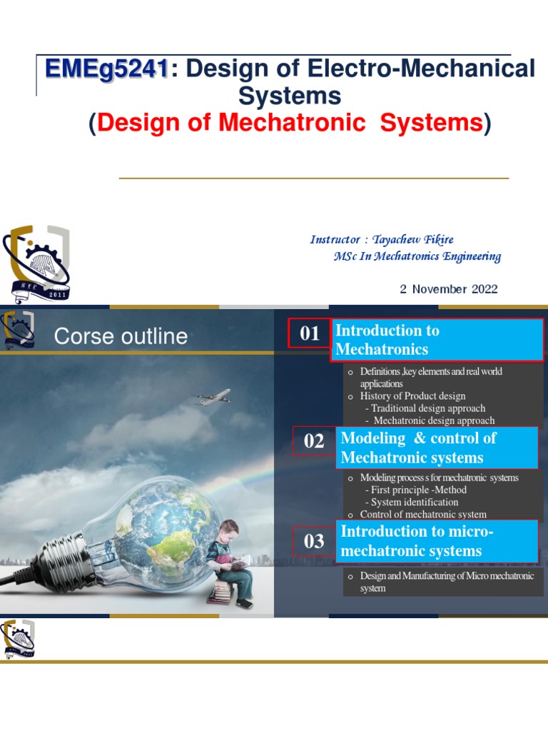 Design of Electro-Mechanical Systems (Design of Mechatronic Systems ...