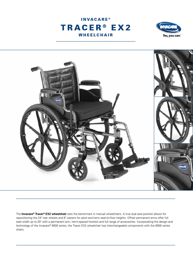 A13613 Invacare Racer Ex2 | PDF | Wheelchair | Axle