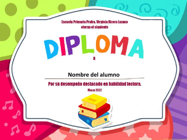 Diploma Habilidad Lectora | PDF