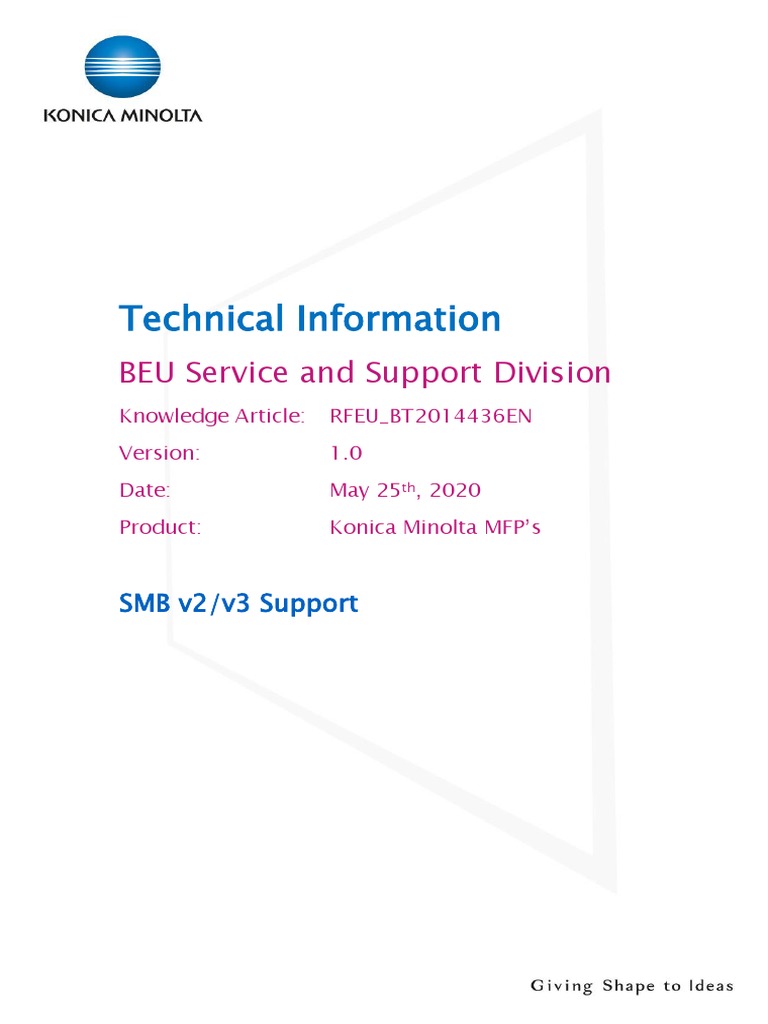 SMB Support | PDF | Telecommunications | Network Architecture
