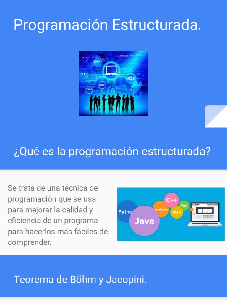 Unidad IV Programación Estructurada y Estructura de Control Secuencial ...
