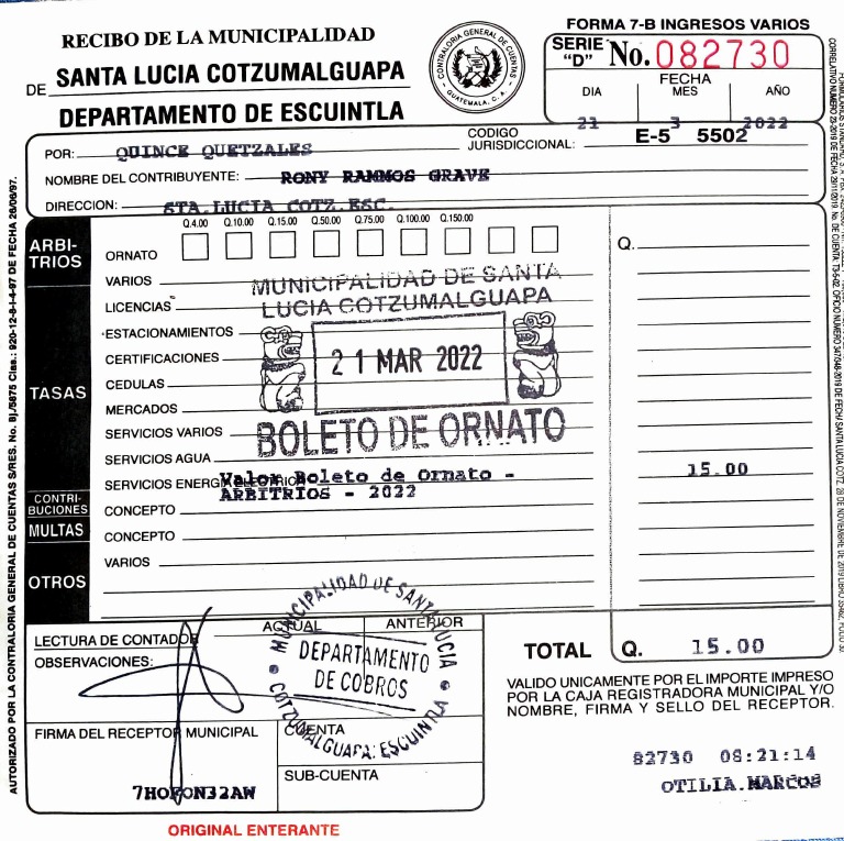 Boleto de Ornato 10 Nov. 2022 | PDF Boleto de Ornato 10 Nov. 2022 | PDF