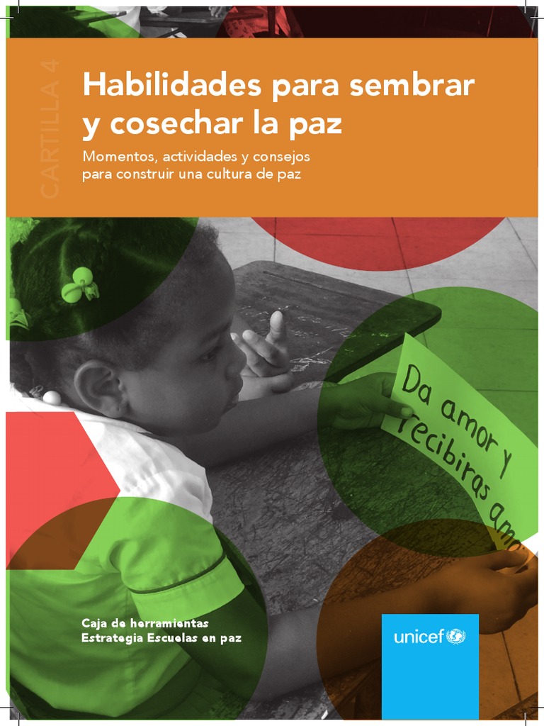 Habilidades Para Sembrar Y Cosechar Paz Pdf Aprendizaje Paz