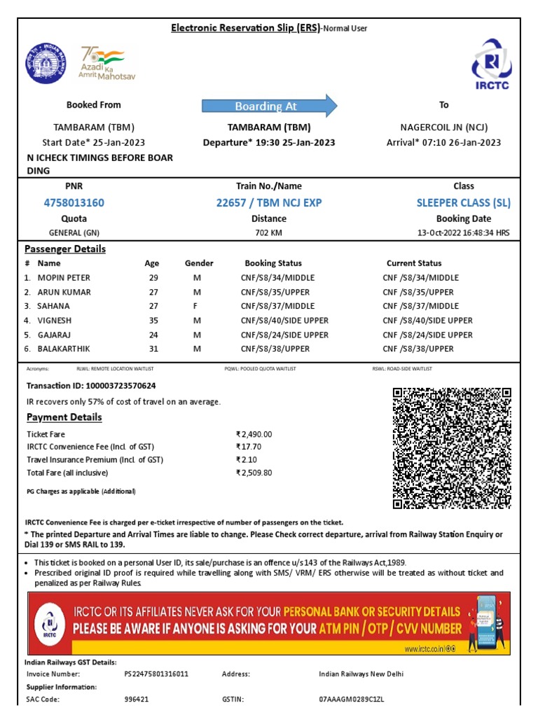 Jan 25th 6 Tickets | PDF | Identity Document