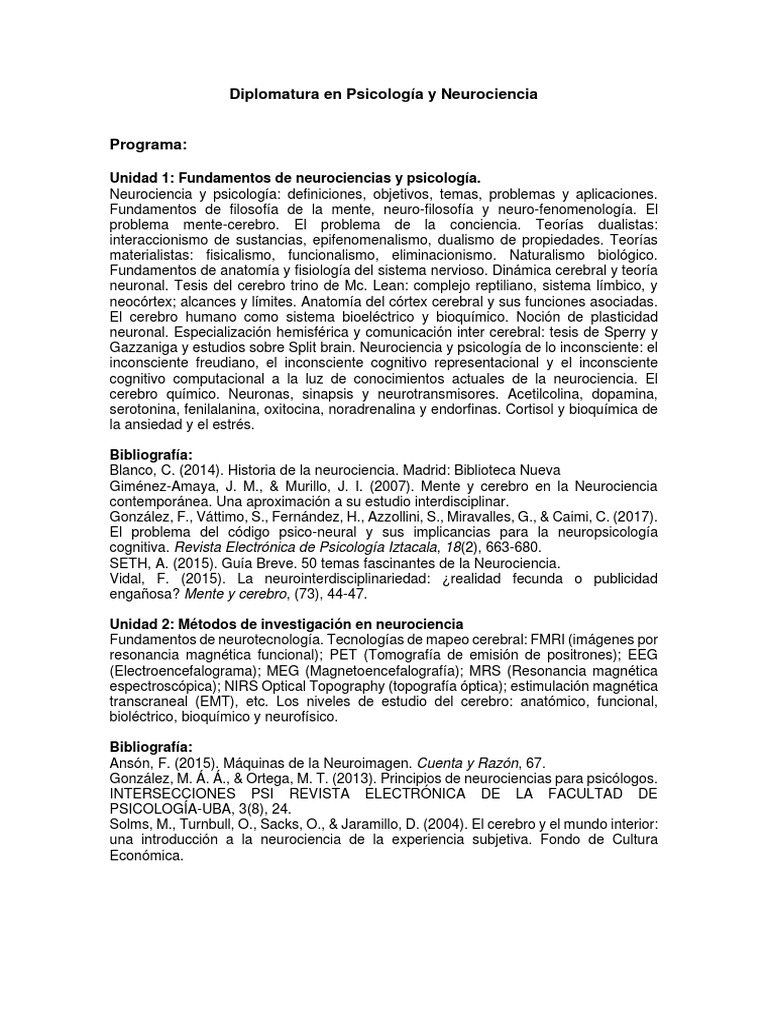 Psicologia y Neurociencia | PDF | Las emociones | Mente