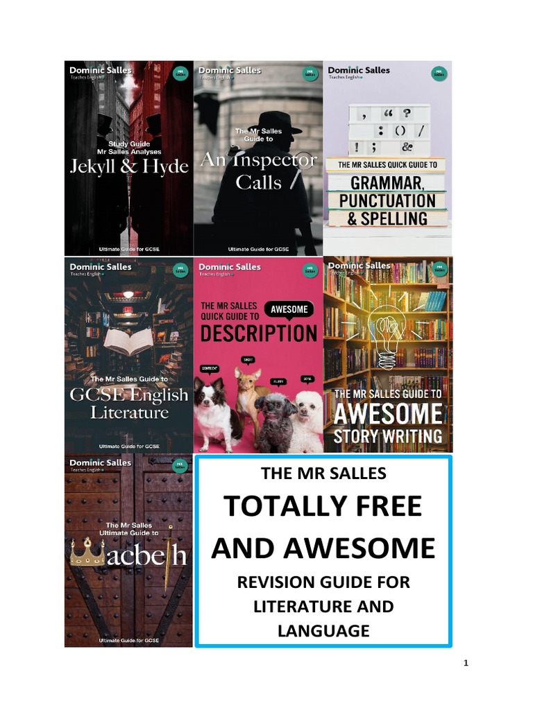 MR Salles Guide To Language and Literature PDF | Download Free PDF | Economic Inequality ...