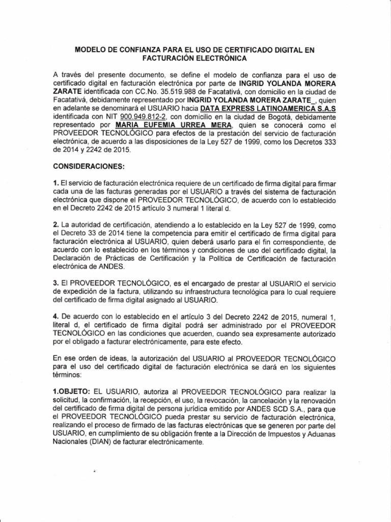 Modelo de Confianza en Certificado Digital | PDF | Finanzas y dinero
