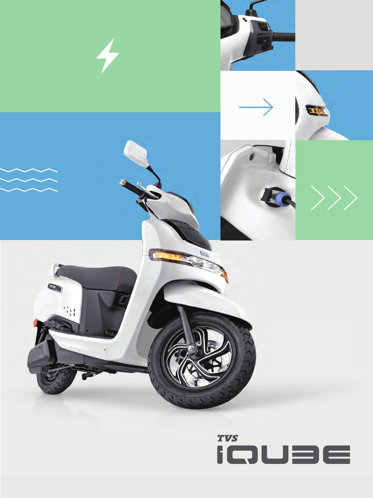 TVS Iqube Owner's Manual | PDF | Brake | Battery Charger