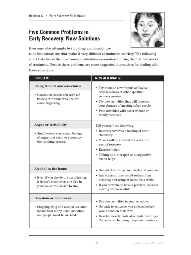 5 Early Recovery Issues | PDF | Psychology | Clinical Medicine