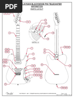 Printable Fender Telecaster Headstock Template | PDF