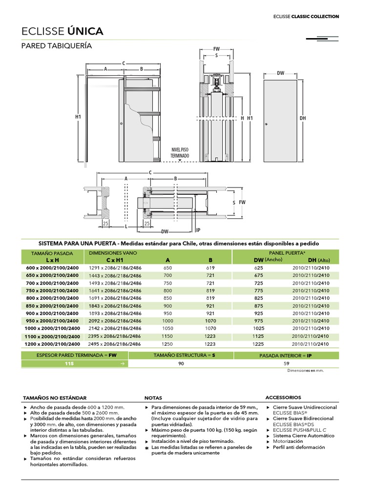 Ficha Técnica ECLISSE Classic Única | PDF