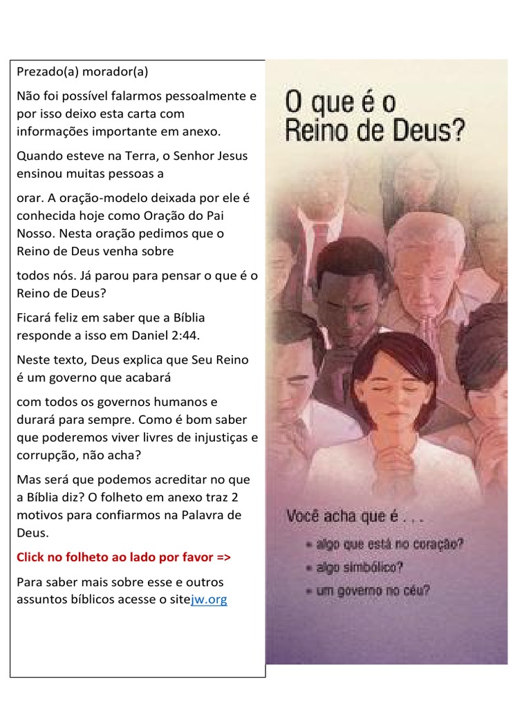 O Que É o Reino de Deus | PDF