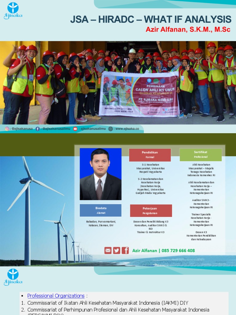 Salinan JSA - HIRADC - WIA | PDF