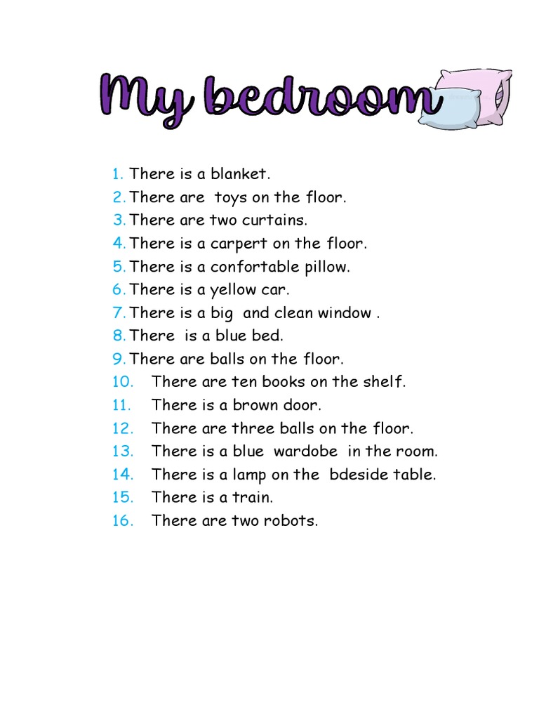 My Bedroom Activity | PDF | Home & Garden