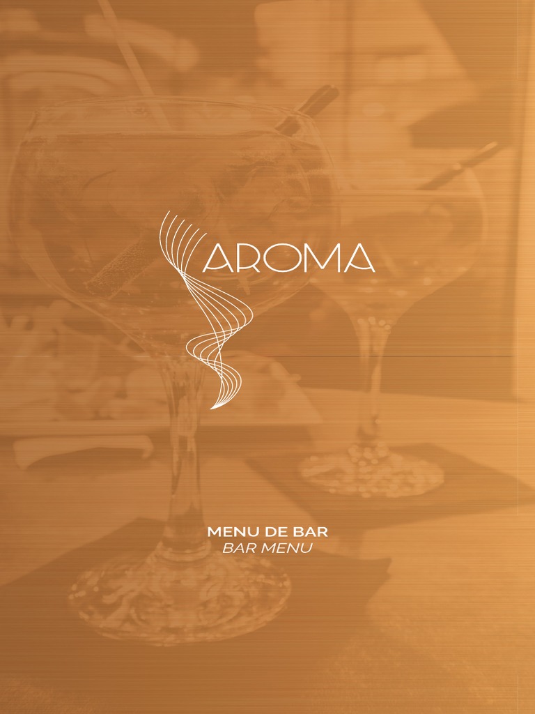 Aroma Menu Bar | PDF | Alcoholic Drinks | Drink