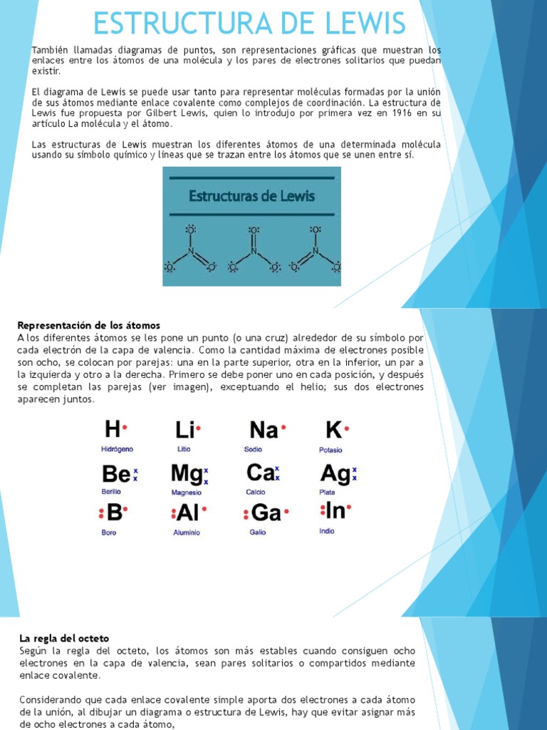 Estructura y Diagrama de Lewis | PDF