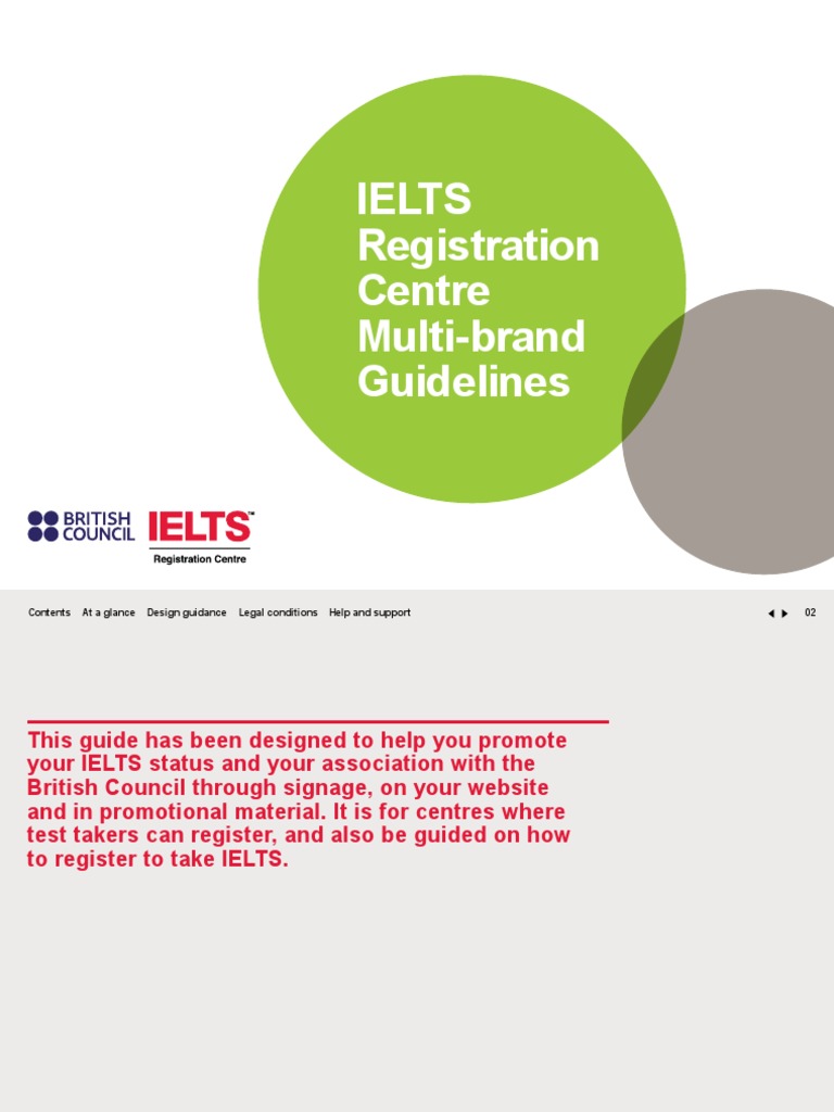 IELTS Multibrand Guidelines IELTS RegistrationCentre | PDF ...
