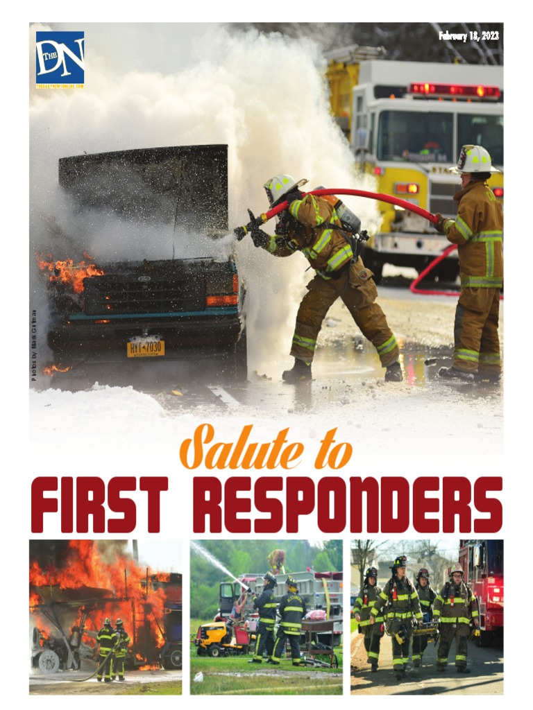 Salute To First Responders (2023) | PDF | Firefighter | Emergency Services
