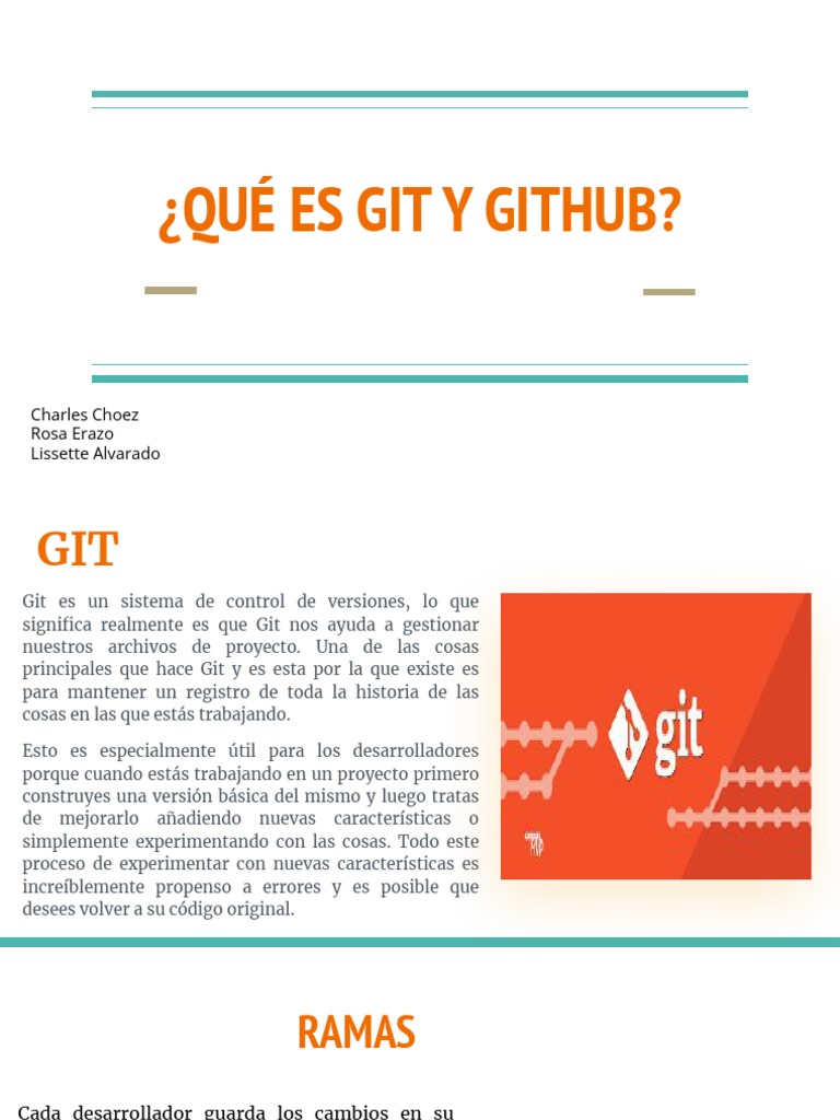 Introducción a Git y GitHub | PDF | Ingeniería Informática | Software