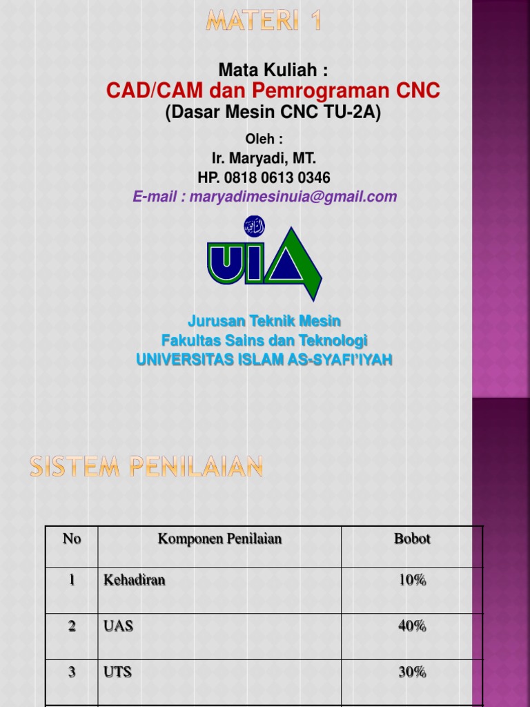 Panduan Pemrograman Mesin CNC TU-2A | PDF