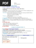 Grade 1 Project An Assessment Tool (Post Test-English) | PDF ...